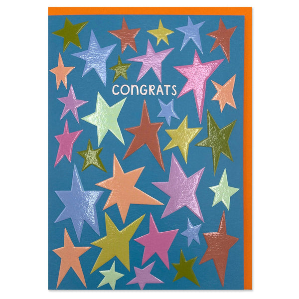 'Congrats' Star Congratulations Card – Bibelot